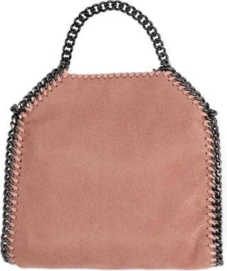 Stella McCartney Womens Falabella Micro Bag Brown Polyester Shoulder