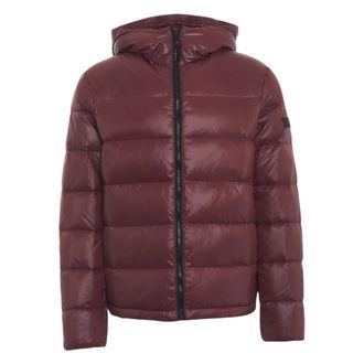 Peuterey Doudoune zipp&eacute;e avec &eacute;cusson logo - Homme - Vestes - Rouge - Taille: L
