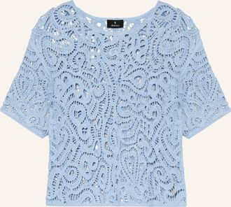 Monari Monari H&auml;kelshirt blau