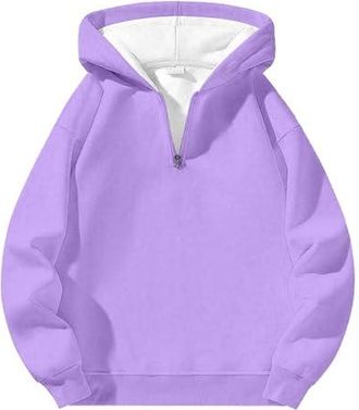 Generic Sweat &agrave; capuche graphique confortable &agrave; fermeture &eacute;clair pour homme avec motifs tendance hauts fins &agrave; capuche coupe ample pour femme mignon Workou Cou