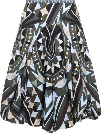 Pucci Femme, Pantalons, Multicolore, Taille: 38 FR Silk Pants