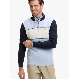 Eden Park Pull camionneur bleu en coton