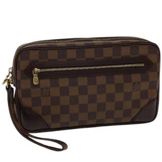 Louis Vuitton Pre-owned Toile pochettes-minaudieres - Femme - Pre-owned - Brun - Taille: ONE Size