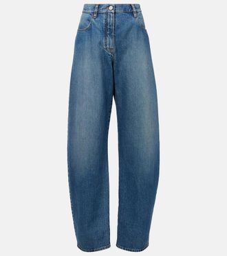 Alaia Alaïa Jean barrel à taille haute