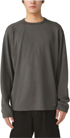 Snow Peak Homme, Tops, Gris, Taille: S T-Shirt Thermique L/S Dry