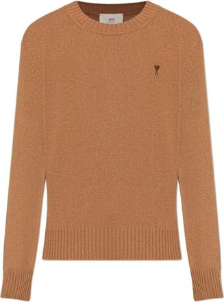 Ami Herren, Strickwaren, Beige, XSGröße