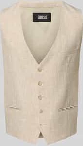 Cinque Regular Fit Anzugweste mit Viskose-Anteil Modell VITRA