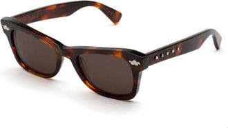 Marni Lunettes de soleil Sole 01 - Femme - Accessoires - Brun - Taille: 52 MM
