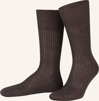 Falke Str&uuml;mpfe Luxury No. 7 braun
