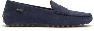 Tod's Femme, Chaussures, Bleu, Taille: 38 EU Gommino Camoscio