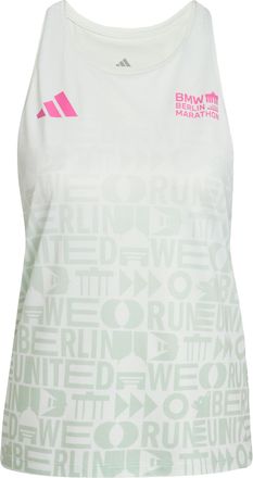 adidas Womens BMW Berlin-Marathon 2025 All Over Tanktop Crystal Jade XL