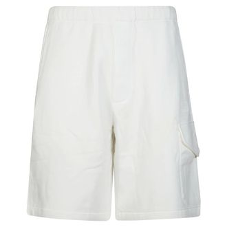 C.P. Company C.p. Company, Homme, Shorts, Blanc, Taille: L Bermuda Jersey Tasconato