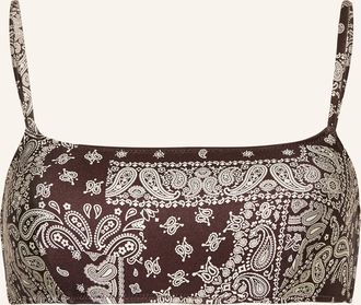 Mrs & Hugs Mrs & Hugs Bustier-Bikini-Top braun