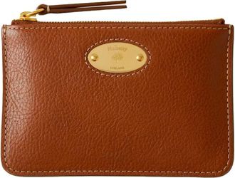 Mulberry Moderne M&uuml;nzbeutel mit Plaque-Detail - - Bags - Damen - Braun - ONE SIZE