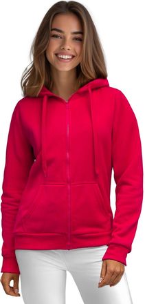 OZONEE Damen Kapuzenpullover Sweatjacke Sweatshirt Farbvarianten Kapuzenjacke Kapuzenpulli Langarm Kapuze Hoodie Sport Style Casual Fitness Basic Training 77