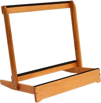 Generic Tennisschl&auml;ger-Aufbewahrungsregal, Robuster Badmintonschl&auml;ger-Ausstellungsst&auml;nder Aus Holz, Mit Schwammschutz, 30 Kg Tragf&auml;higkeit for Den Trainingspl