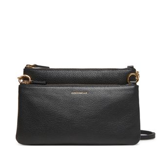 Coccinelle Handtasche Coccinelle TIF Coccinelle Yvonne E5 TIF 55 01 01 Schwarz