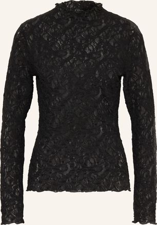 s.Oliver Black Label S.Oliver Black Label Longsleeve Aus Spitze schwarz