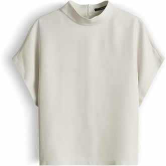 someday Zarlia Bluse - - Blouses & Shirts - Damen - Grau - XL