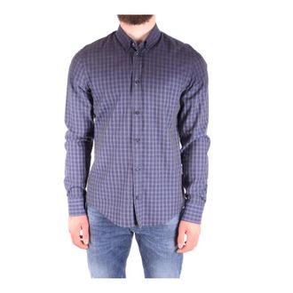 Dondup Casual Hemd - - Shirts - Herren - Blau - S