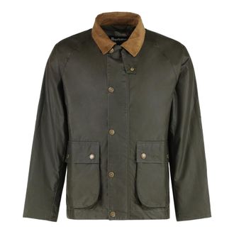 Barbour Modern Bedale Waxed Jacket - - Jackets - Herren - Gr&uuml;n - 2XL
