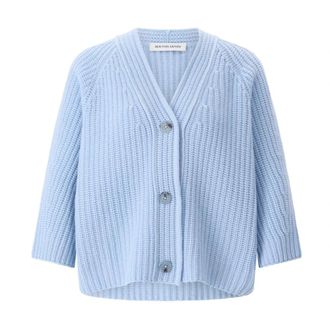 Iris Von Arnim Damen, Strickwaren, Blau, SGr&ouml;&szlig;e