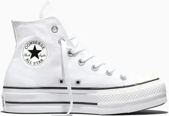 Converse Chuck Taylor All Star Platform - Femme - Chaussures - Blanc - Taille: 37 1/2 EU