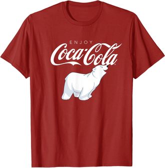 Coca Cola Ware Enjoy Coca Cola Christmas Eisbär T-Shirt