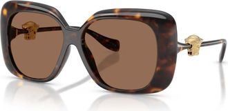 Versace Femme, Accessoires, Brun, Taille: 57 MM Ve4499U 10873 Lunettes de soleil