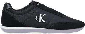 Calvin Klein Jeans Homme, Chaussures, Noir, Taille: 40 EU Baskets en polyester &agrave; lacets