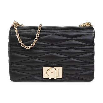 Furla Shoulder Bag 1927 Medium - - Bags - Damen - Schwarzk - ONE SIZE