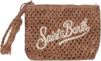 Saint Barth Femme, Sacs, Brun, Taille: ONE Size Rafp001 09038L Pochette