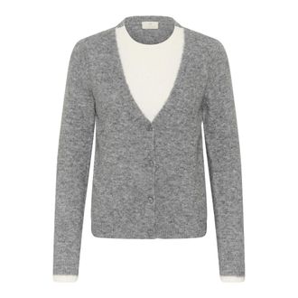 Kaffe Strickware - - Knitwear - Damen - Grau - L