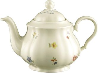 SELTMANN WEIDEN 001.297701 Marieluise Blütenmeer Teekanne 1,1 L, Porzellan, 1.15 liters, Bunt