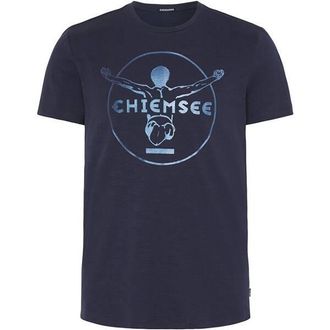 Chiemsee T-Shirt mit changierendem CHIEMSEE Printrint - GOTS zertifiziert