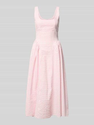 Oh April Midikleid mit Karree-Ausschnitt Modell Arwen