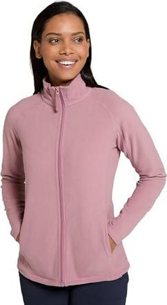 Mountain Warehouse Raso Polaire pour Femme - Pull en Micropolaire pour Femme, Couche Thermique Respirante, Pull-Over Fin, Doux et Chaud - Randonn&eacute;e, Sport, Hiver Rose Vi