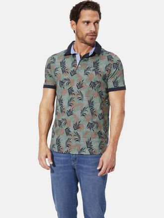 Babista Poloshirt GARLEN mit Bl&auml;ttermuster