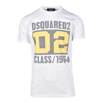 Dsquared2 Homme, Tops, Blanc, Taille: XS T-shirt