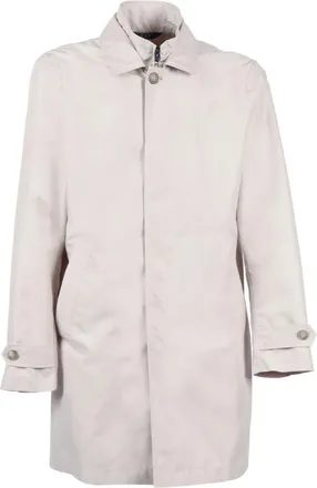 Fay Homme, Manteaux, Beige, Taille: XL Morning Db Front