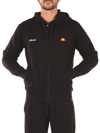 Ellesse Sweatshirt Herren Sweatshirt mit Rei&szlig;verschluss und Kapuze EHM252W22, Schwarz, M