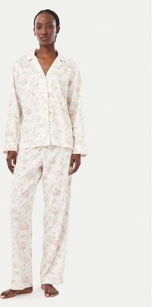 Lauren Ralph Lauren Pyjama ILN92535 Creme Regular Fit