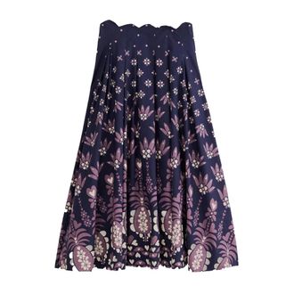 Farm Rio Vielseitige Herbst-Winter Kleiderkollektion - - Skirts - Damen - Blau - S