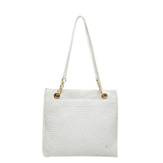 Bally Pre-owned Leather Tote Bag - - Pre-owned - Damen - Wei&szlig; - ONE SIZE