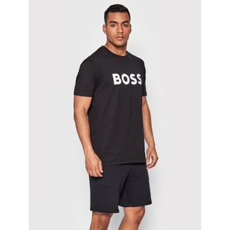 HUGO BOSS T-Shirt Thinking 1 50481923 Schwarz Regular Fit