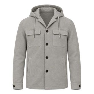 Eleventy Surchemise 2-en-1 - Homme - Vestes - Gris - Taille: 2XL