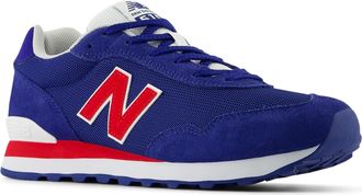 New Balance Herren 515 V3 Sneaker, Marineblau Rot, 42.5 EU