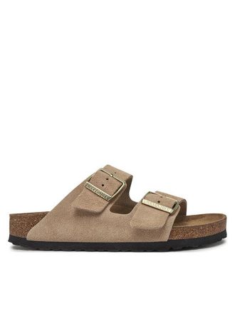 Birkenstock Pantoletten Arizona zamsz 1029260 Beige
