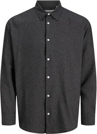 Jack & Jones Checked Shirt Ls Jcocover Chemise en Flanelle &agrave; Carreaux Taille L, City Skyline, M Hommes
