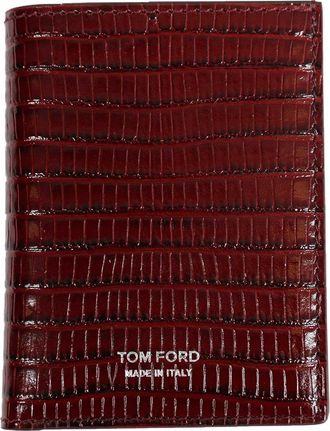 Tom Ford Printed Tejus T Line Card Holder